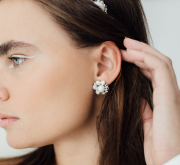 Maria Elena Headpieces - Fey | La Belle Mariee